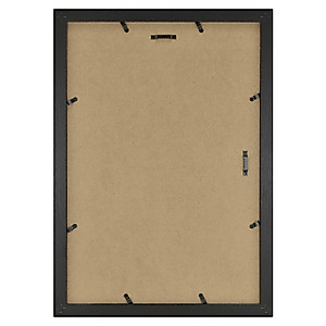 MCS Studio Gallery 13x19 Picture Frame Black Woodgrain, Rectangle Photo Frame for Photos, Posters & Art Prints (2-Pack)