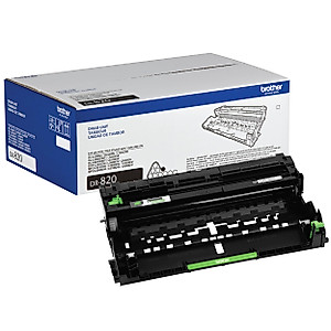 Brother Genuine-Drum Unit, DR820, Seamless Integration, Yields Up to 30,000 Pages, Black