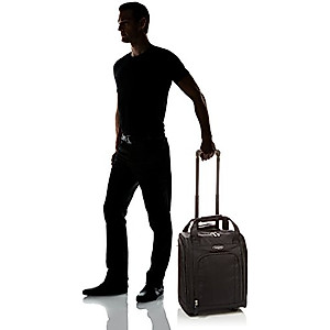Samsonite Upright Wheeled Carry-On Underseater, Black, Large