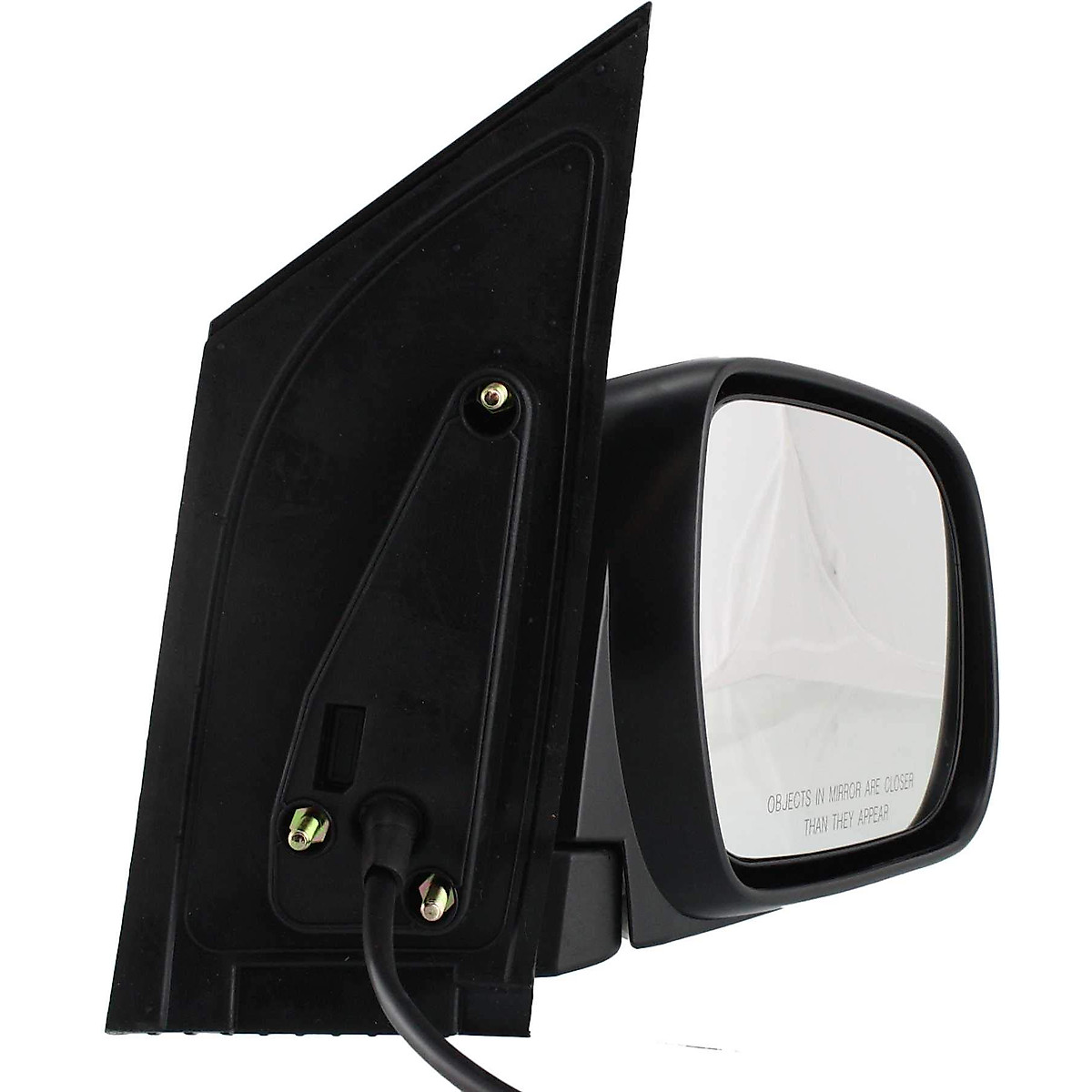 Kool Vue Left & Right Power Non-Heated Door Mirrors Compatible With Toyota Sienna 2004-2010 Textured Pair