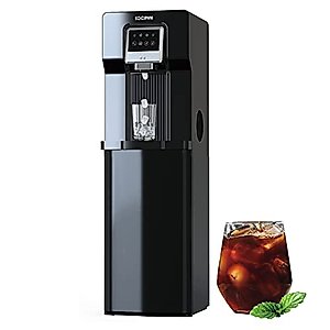 Soopyk 2 in 1 Ice and Water Dispenser Cooler 5 Gallon with Ice Maker Bullet Ice Cube 27lbs Capacity Without HOT Water