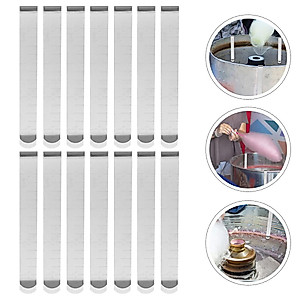 BESTonZON 20pcs Clips Candy-floss Machine Stabilizer Candy-floss Clamp Stainless Marshmallow Clip Marshmallow Parts Candy-floss Making Accessories Mesh Stainless Steel Securing Clip