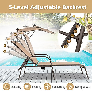 Lounge Chair Recliner, Brown