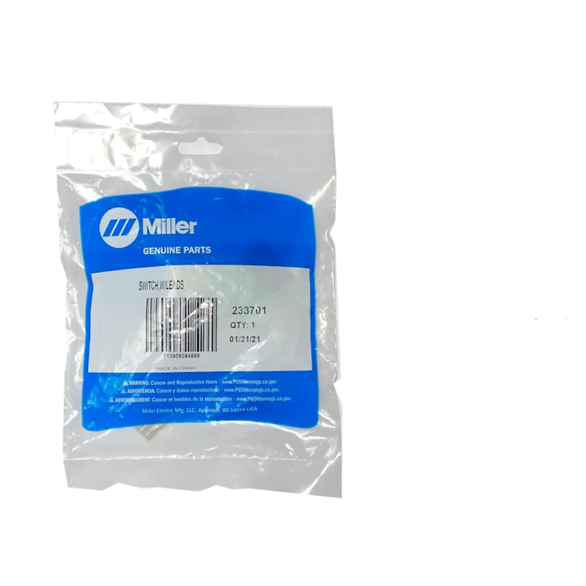 GSParts Miller Electric 233701 Switch With Leads