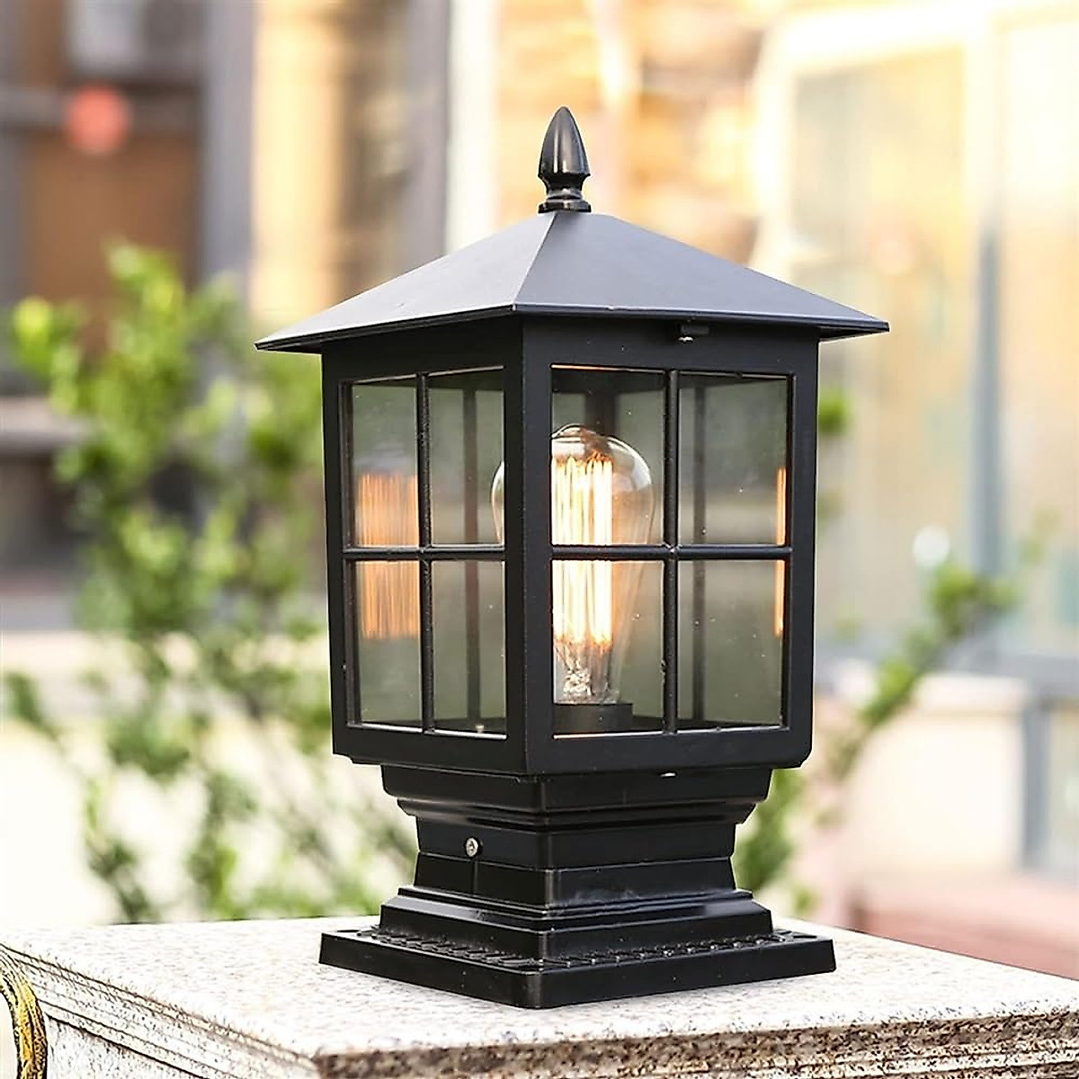 SANBDDLYY Outdoor Post Light Outdoor Column Lights Waterproof Pillar Lights Outdoor Lighting for Doorways, Yards, Porch, Patios, Hallways