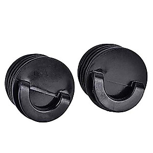 DNHCLL 4 PCS Thread Boat Stopper for Kayak Canoe Marine Replacement Accessory, Rubber Kayak Scupper Plug Kit Drain Holes Plugs