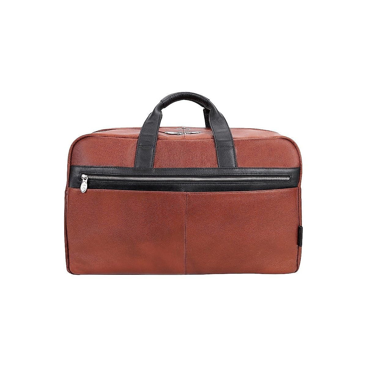 McKlein Wellington Laptop & Tablet Carry-All Duffel, Brown 21"x9"x13"