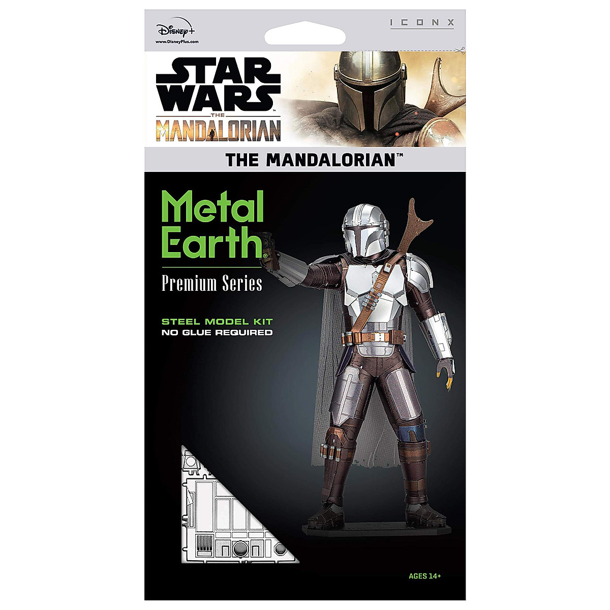 Metal Earth Premium Series Star Wars The Mandalorian 3D Metal Model Kit Fascinations