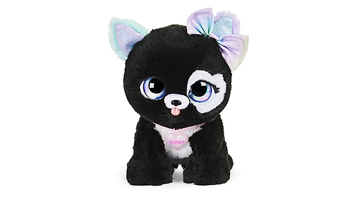Present Pets Glitter Puppy Interactive Plush Toy — Unbox & Play Now