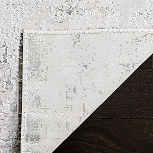 SAFAVIEH Princeton Collection Area Rug - 8' x 10', Beige & Grey, Vintage Distressed Design, Non-Shedding & Easy Care, Ideal for High Traffic Areas in Living Room, Bedroom (PRN716A)