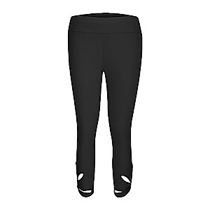 Workout Leggings for Women with Hollowed Out Petals High Waisted Tummy Control Slimming Running Yoga Pants Tights Subscriptions on My Account 2023 Summer Fall Winter Fashion Teen Girl
