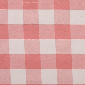 DII Buffalo Check Collection, Classic Farmhouse Table Runner, 14x72, Pink & White