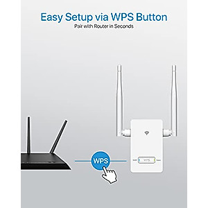 BrosTrend Universal WiFi to Ethernet Adapter, 300Mbps on 2.4GHz, WiFi to Wired Converter Wireless Bridge with RJ45 Port for Printer, Smart TV, Blu-Ray Player, etc, Connect a Wired Device to Wi-Fi