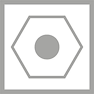 STABILO All Watercolour Effect Pencil Pack of 3 Pencils - Brown