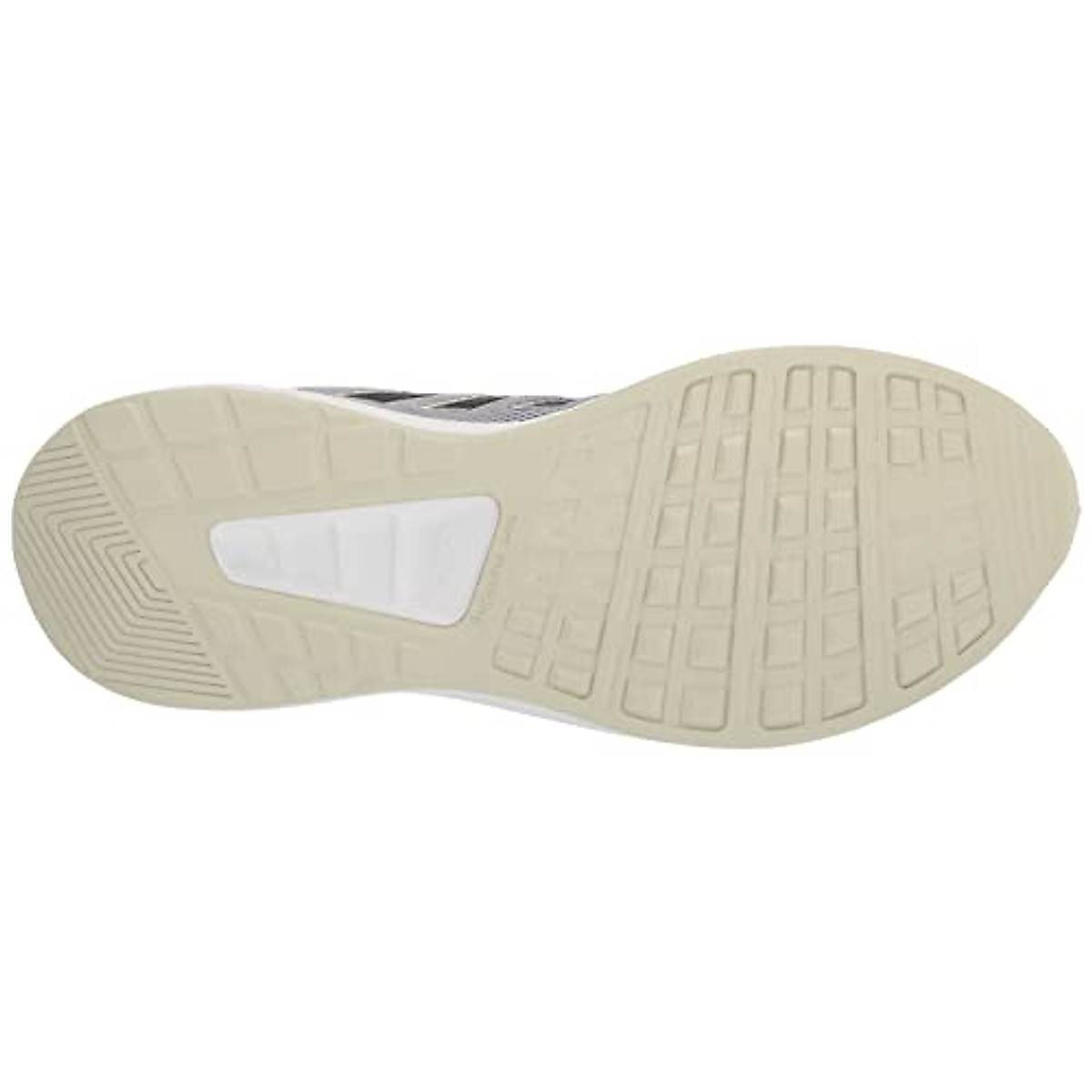 adidas Women's Runfalcon 2.0 Running Shoe, Halo Silver/Black/Linen Green, 8