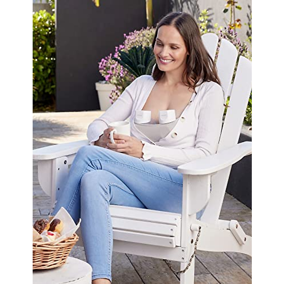 Momcozy S12 Pro Hands-Free Breast Pump Wearable, Double Wireless Pump with Comfortable Double-Sealed Flange, 3 Modes & 9 Levels Electric Pump Portable, Smart Display, 24mm, 2 Pack