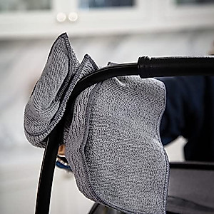 E-Cloth Stroller & Car Seat Cleaning Cloth, Premium Microfiber Cloth with Scrubbing Corner, Ideal for Cleaning Baby Stroller, Car Seats, Car Seat Cover, Booster Seat, 100 Wash Promise