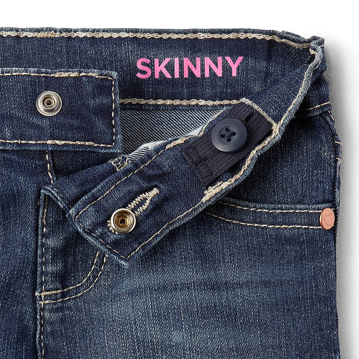 The Children's Place Baby Girls And Toddler Girls Basic Skinny Jeans,Blues Wash Single,18-24MONTH