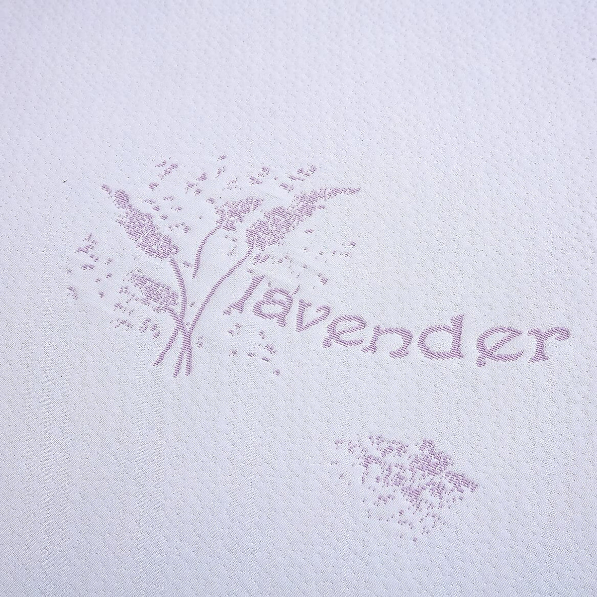 Lavender Scented Mattress Cover, Made of Soft Polyester with Poly and Lavender Fill, Bedroom Décor, Fit Mattresses Up to 16" Deep - Full Size by OakRidgeTM