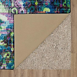Mohawk Precision Printed Prismatic Arimo Area Rug, 5'x8', Lime Green