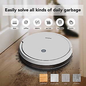 Zigma Robot Vacuum and Mop Combo, 6000 Pa Robot Vacuum Cleaner (H13-A)