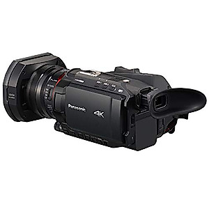 Panasonic X1500 4K Professional Camcorder with 24X Optical Zoom, WiFi HD Live Streaming, HC-X1500 (USA Black)