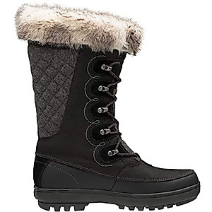 Helly-Hansen Womens Garibaldi VL Waterproof Winter Boot, 991 Jet Black/Jet Black/Charcoal, 7
