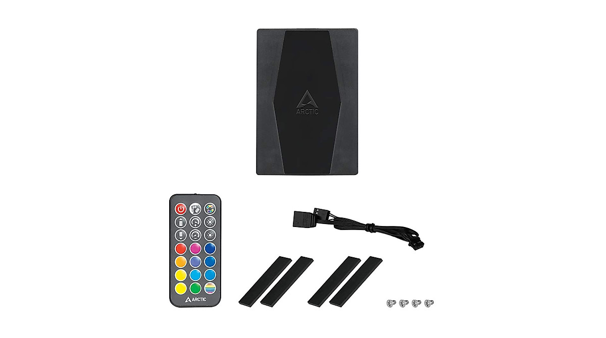 ARCTIC A-RGB Controller - Wireless RGB Fan Hub for PC Customization