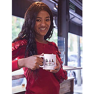 Halloween Gnomes Coffee Mug Cute Seasonal Jack O'lantern Funny Motivation Inspiration 11-ounce White Ceramic Cup CMP00098