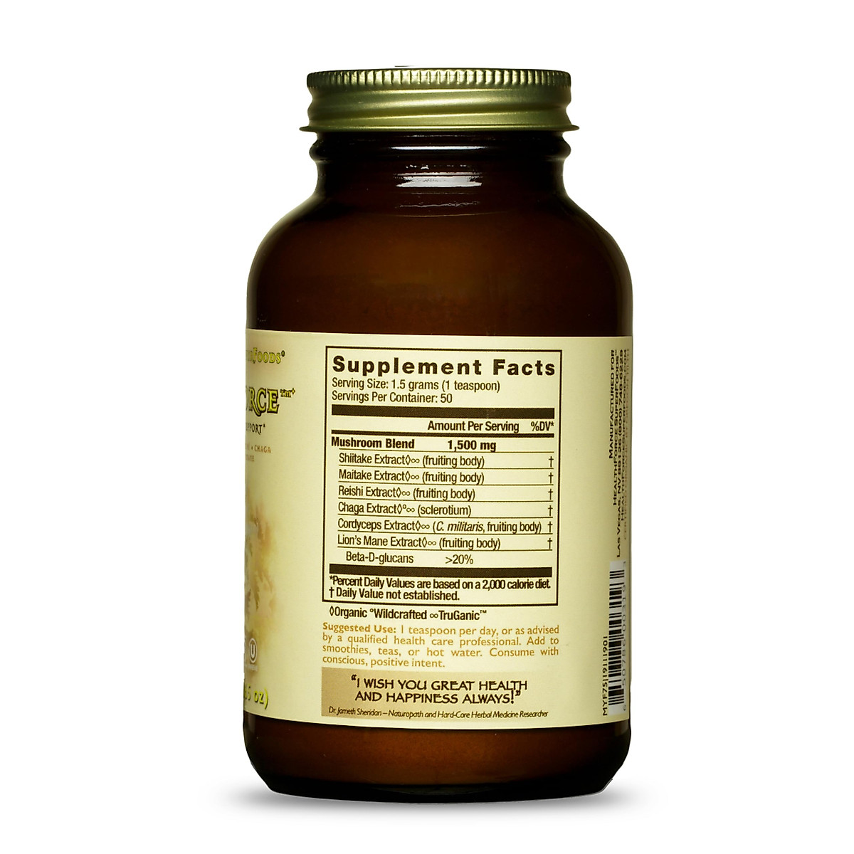 HEALTHFORCE SUPERFOODS MycoForce - Powder - 75 Grams