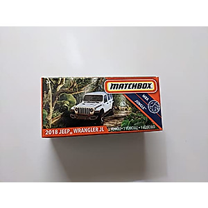 Matchbox 2018 Jeep Wrangler JL [Rubicon] 64/100, Pearl White