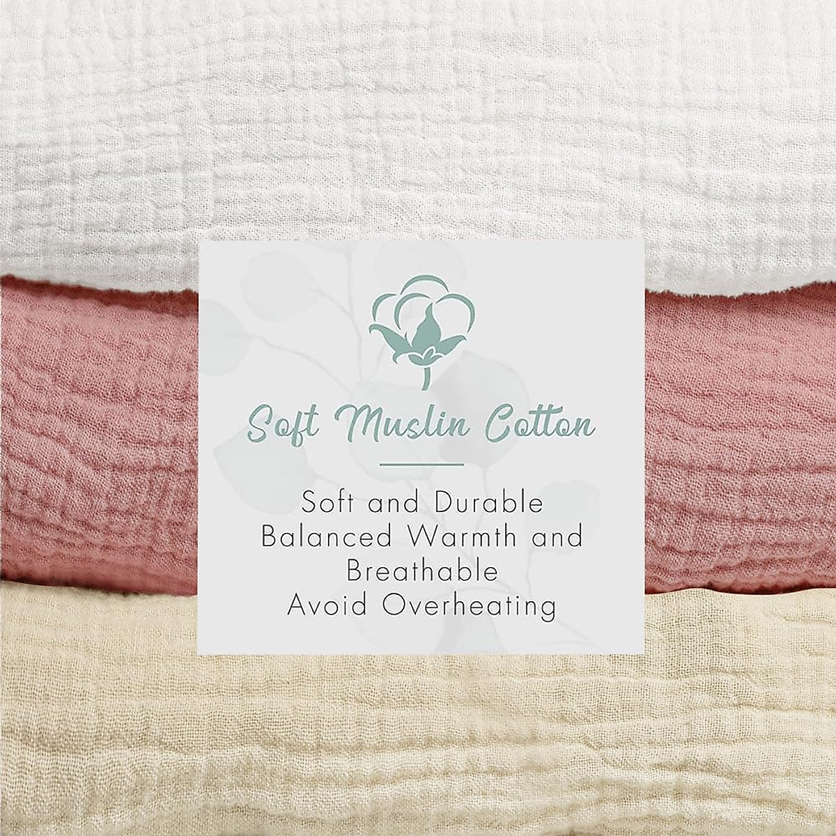 Muslin Changing Pad Cover for Boys Girls 100% Cotton Fitted Baby Diaper Changing Table 3 Pack Soft and Breathable for Standard Changing Table Topper 32"x16"