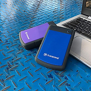 Transcend 2TB USB 3.1 Gen 1 StoreJet 25H3B SJ25H3B Rugged External Hard Drive TS2TSJ25H3B