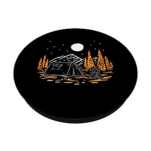 Camping Camper Camp Outdoor Lover Wanderlust Nature PopSockets Swappable PopGrip