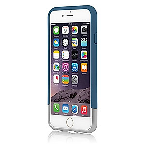 Incipio iPhone 6 Edge Chrome Case - Retail Packaging - Blue/Silver