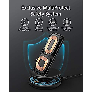 Anker Wireless Charger with Power Adapter, PowerWave II Stand, Qi-Certified 15W Max Fast Wireless Charging Stand for iPhone 14/14 Pro/14 Pro Max/13/13 Pro Max, Galaxy S10 S9 S8, Note 10 Note 9