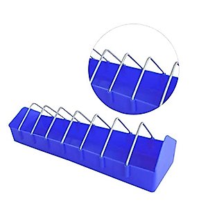 Mipcase Pigeon Feeder Pigeon Feeder- Thicken Plastic Feeding Food Slot, Bird Food Storage Container Bird Supplies for Duck Pigeon Parrots Poultry Chicken