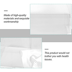 Cabilock 1pc Containers with Lids Cake Holder with Lid Candy Containers Disposable Cake Wedding Cake Stand Portable Pastry Container Cupcake Container Baby Tool Belt Fully Transparent