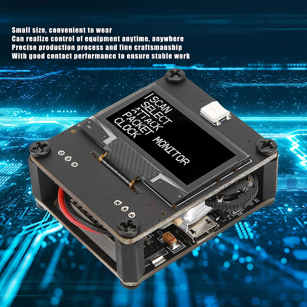 ESP8266 Programmable Development Board Module PCB Watch Board with Strap
