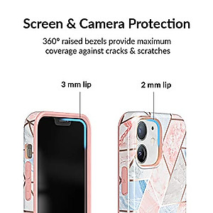 Velvet Caviar Compatible with iPhone 11 Case [8ft Drop Tested] w/Microfiber Lining - Cute Protective Phone Cases for Women - Funda para iPhone 11 (Geometric Marble)