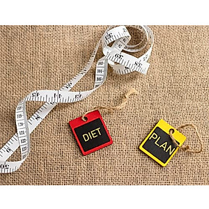 Tape Measure Measuring Tape for Body, Accurate Dual Scales Standard & Metric. Soft Flexible Fiberglass. Perfect Scale Measure for Body Weight Loss Medical Measurement Home Art Craft Measurements