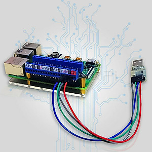 Mini Terminal Hat Expansion Board for Raspberry Pi 4B/ 3B+/ 3B/ 2B