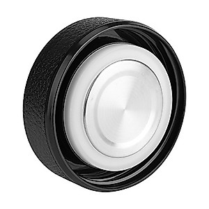 380ML Thermal Cup, Stainless Steel Vacuum Thermal Insulated Travel Mug Bottle Flask Coffee Cup Temperature Retaining up to 10 hours (black)