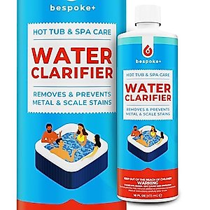 Spa Clarifier | Hot Tub Clarifier to Eliminate Cloudy Water - Spa Water Clarifier for Hot Tub Chemical - Spa Clarifier for Hot Tubs - Spa Clarifier HotTub Owners Rely on for Clear Water (1-Pint)