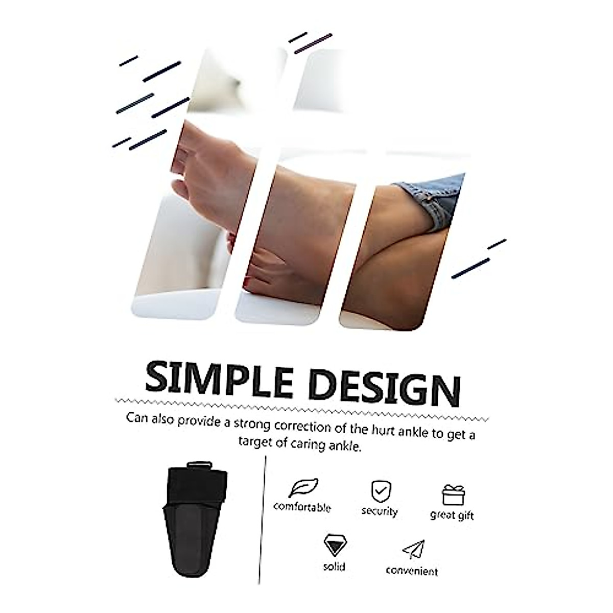 Lurrose Foot Inversion Protector Tool Stand Foot Arch Supports Night Splint Plantar Fasciitis Night Splint Foot Drop Brace Corrector De Juanetes Household Plantar Fasciitis Belt Foot Strap