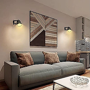 ELEGLO 5W LED Spot Lights Indoor Uplight, IP65 Waterproof Wall Lights,120V Ceiling and Floor Spotlight,3000k Landscape Lighting, Home,Garden,Yard with US 2-Plug Cord with Base and Spikee (6 Pack)