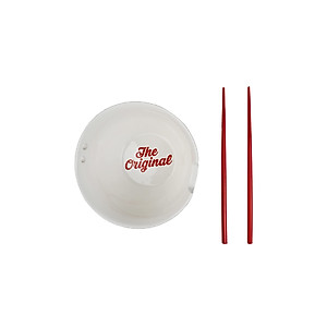 Bioworld Nissin Cup Noodles 20 oz Ramen Bowl With Chopsticks