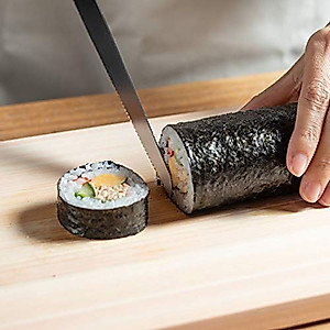 Suncraft HE-2101 Bread Knife, Smooth, Bread Cutter, Cuts Freshly Baked and Hard Breads, Loved by Professionals, Made in Japan