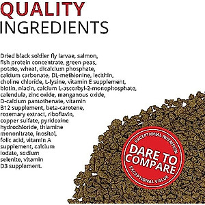 Fluval Bug Bites Cichlid Formula for Small/Medium Fish, 1.59-Ounces