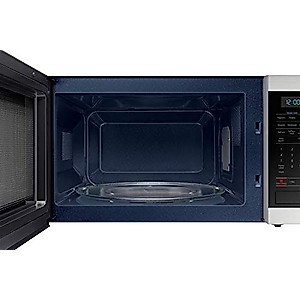 SAMSUNG Countertop Microwave Oven with 1.9 Cu. Ft. Capacity - Smart Sensor, Easy to Clean Interior, 950 Watts of Power, Auto Defrost, Child Safety Lock - Stainless Steel - MS19N7000AS/AA